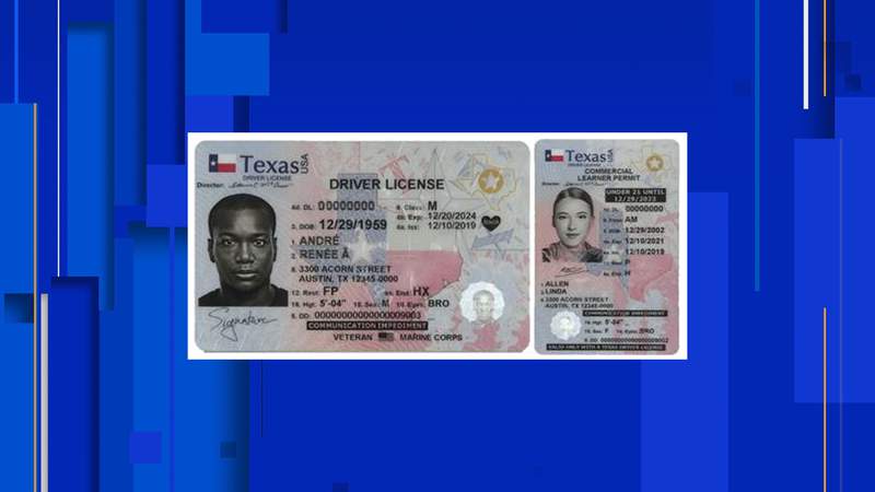 Texas rolls out new driver’s license, ID card design
