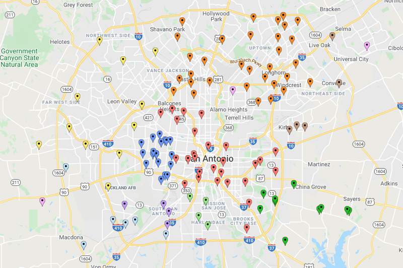 Map: Where San Antonio-area students can find free school meals during ...